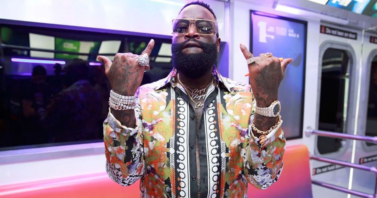 Is Rick Ross wearing fake Louis Vuitton? Fans call it 'custom-made ...