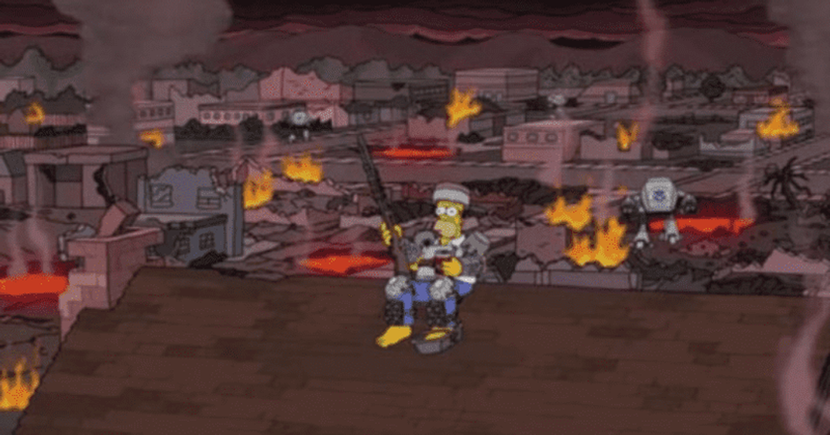 Did 'The Simpsons' predict DC violence in 1996 episode? Viral clip ...