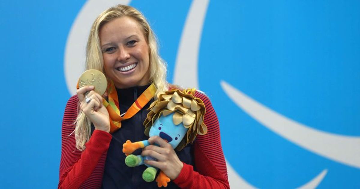 Who is Jessica Long? Tragic tale of how Paralympic swimmer in Super ...