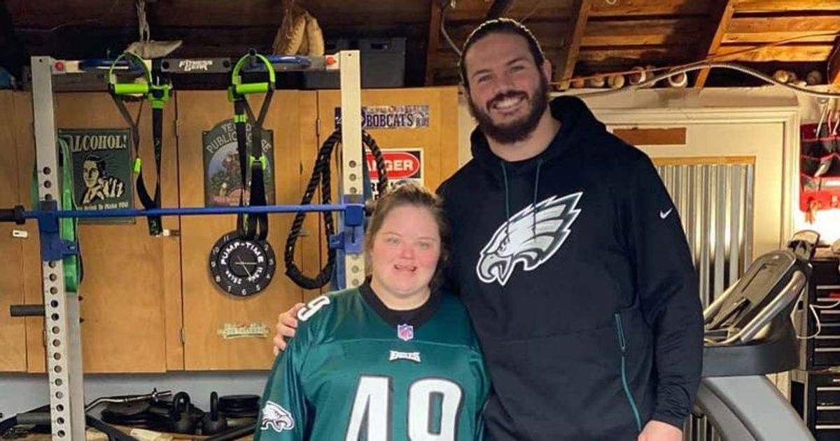 Who is Alex Singleton's sister Ashley? Eagles star's sibling with Down ...